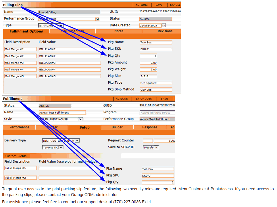 Did You Know OrangeCRM Now Provides Packing Slips For Fulfillments